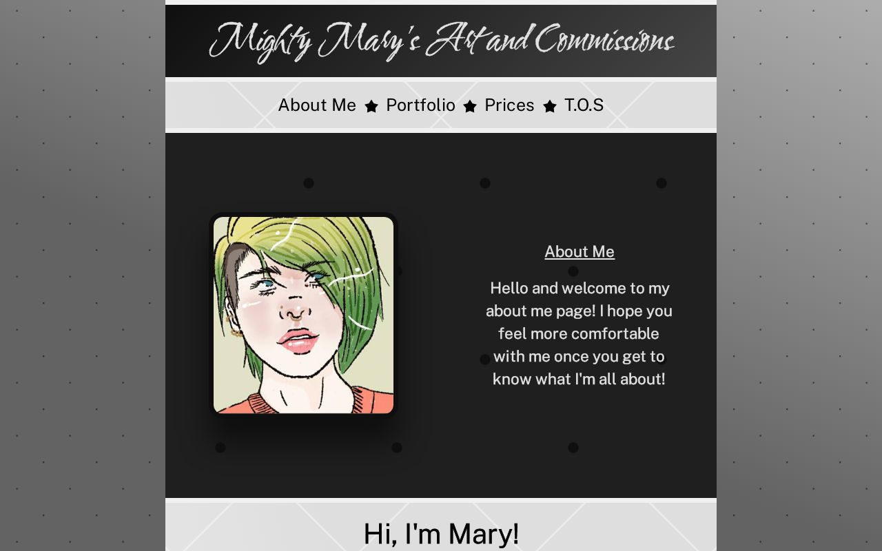 Mighty Mary's Portfolio
